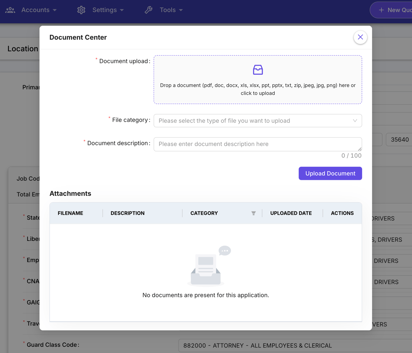 Document Center